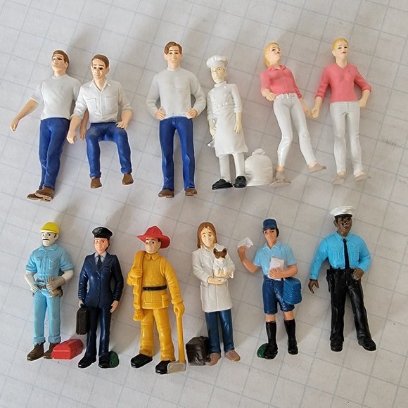 Lakeshore | Toys | Lot Career Figure People Lakeshore Educational ...
